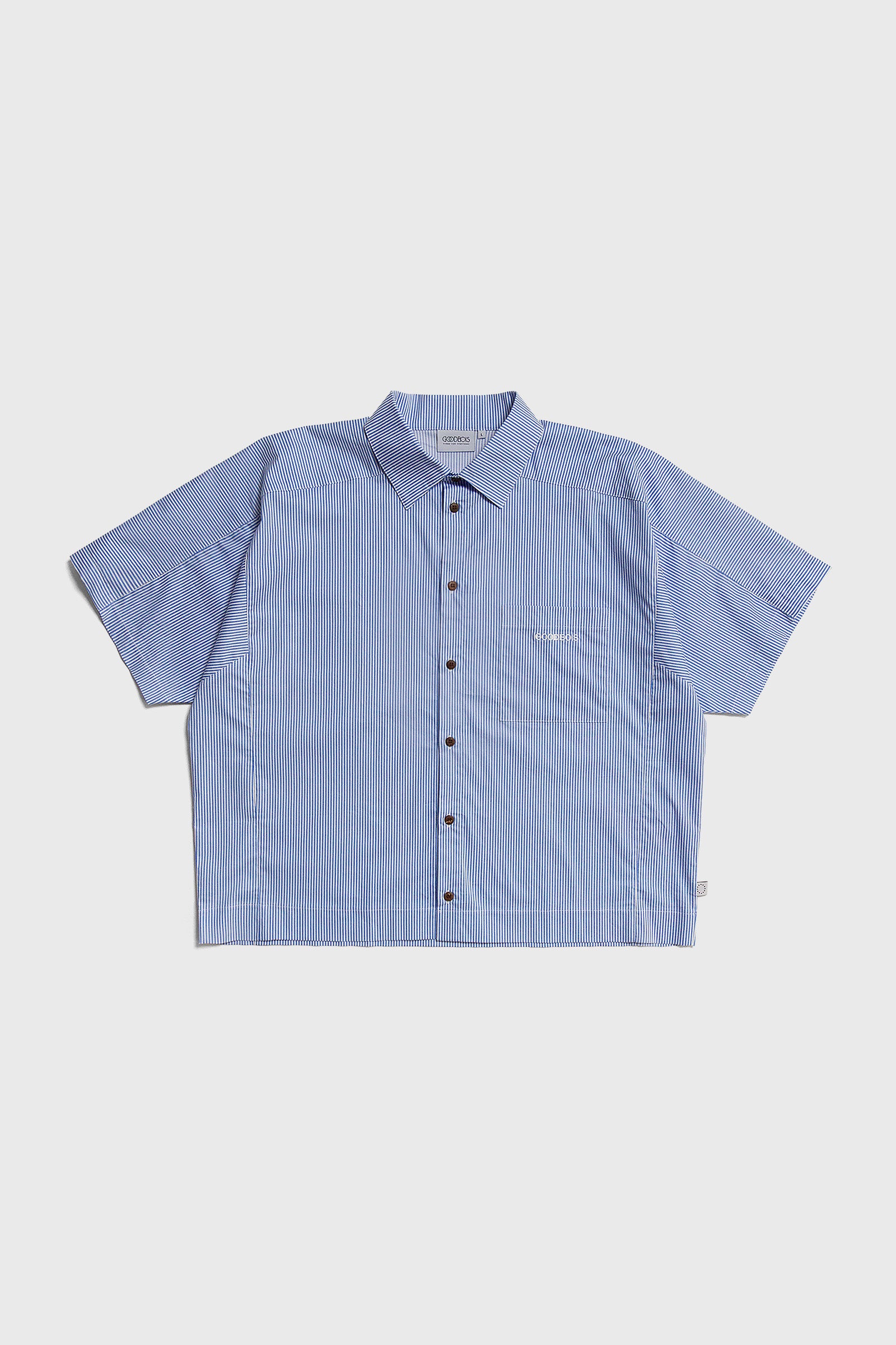 WALLSTREET BUTTON SHIRT LIGHT BLUE – GOODBOIS